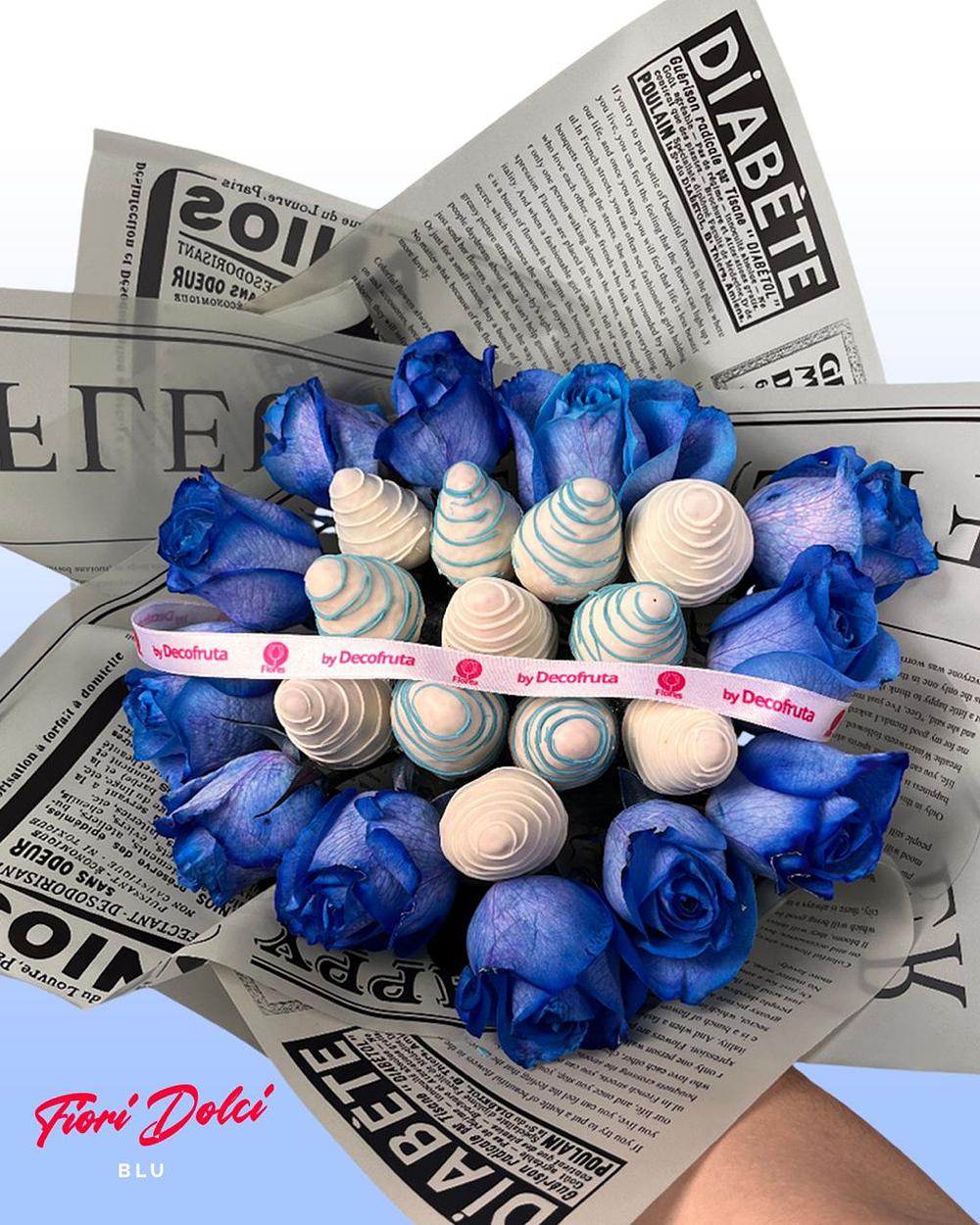 Fiori Dolci - Fresas con chocolate - Decofruta